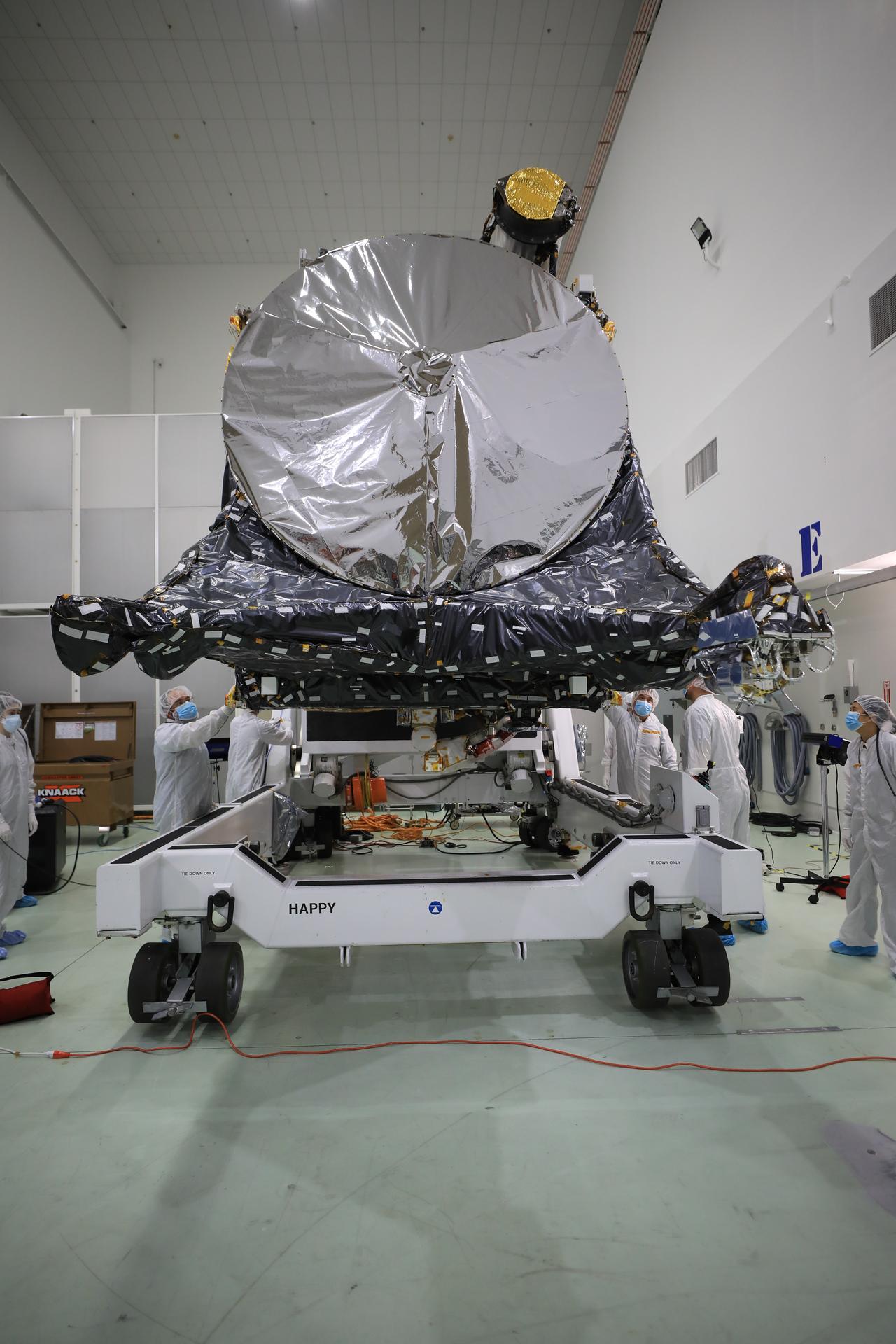 Construction of the Space probe for NASA's Psyche Mission