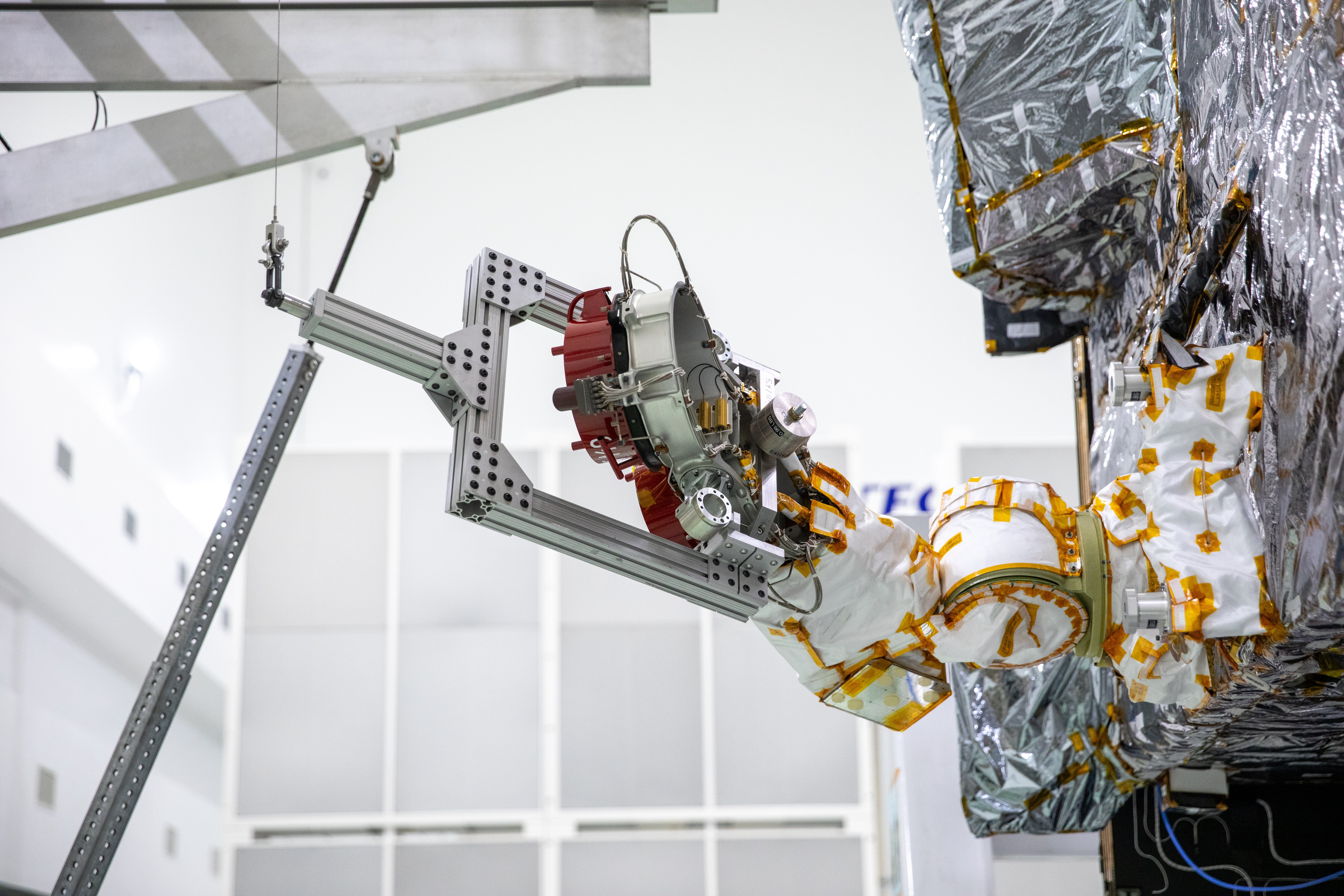 Construction of the Space probe for NASA's Psyche Mission