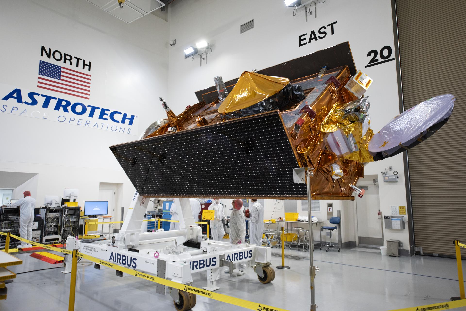 Sentinel-6B Satellite Moves into Payload Processing Phase - NASA Science