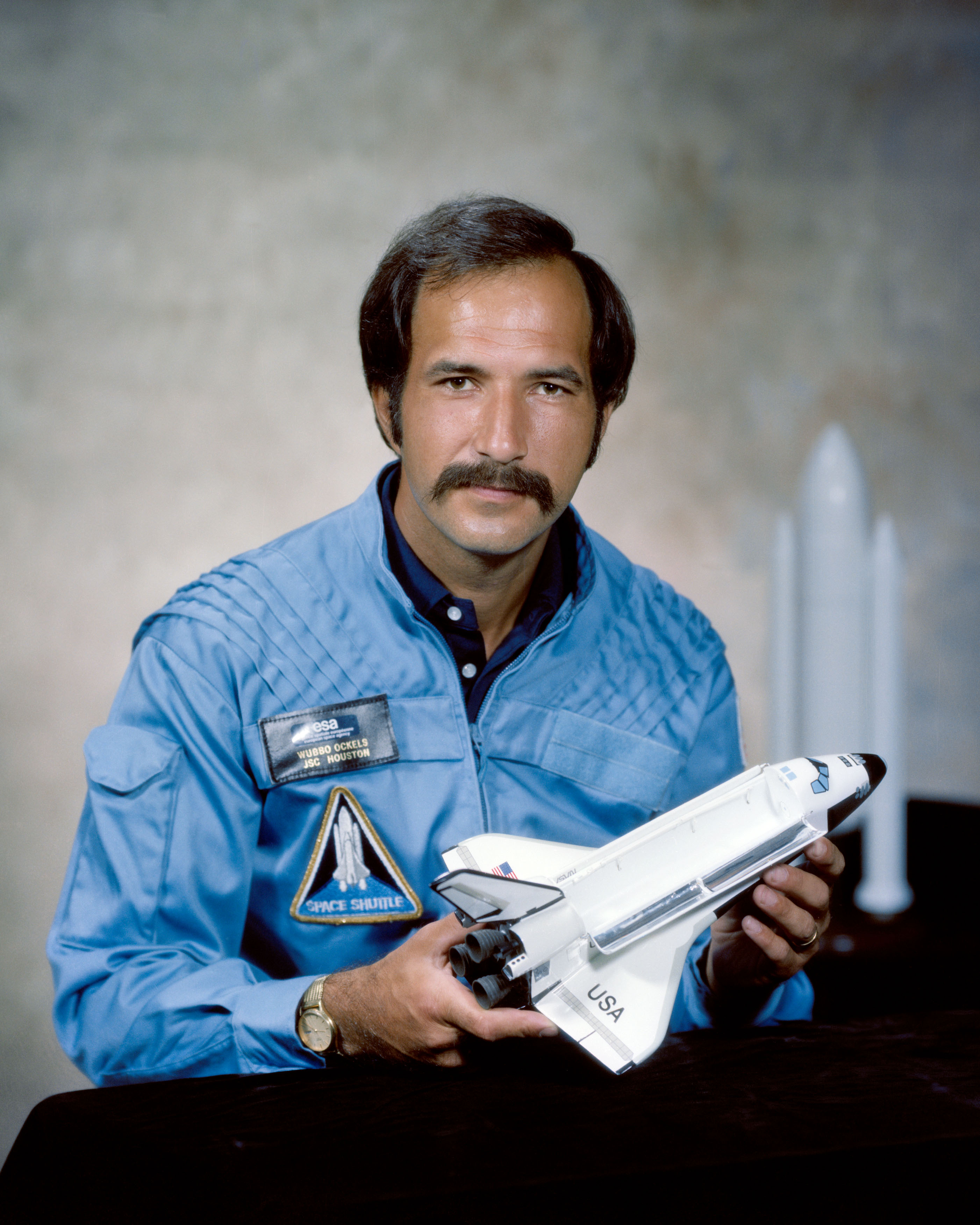 Astronaut Wubbo Ockels rocking a hell of a mustache, 1981 : r/OldSchoolCool