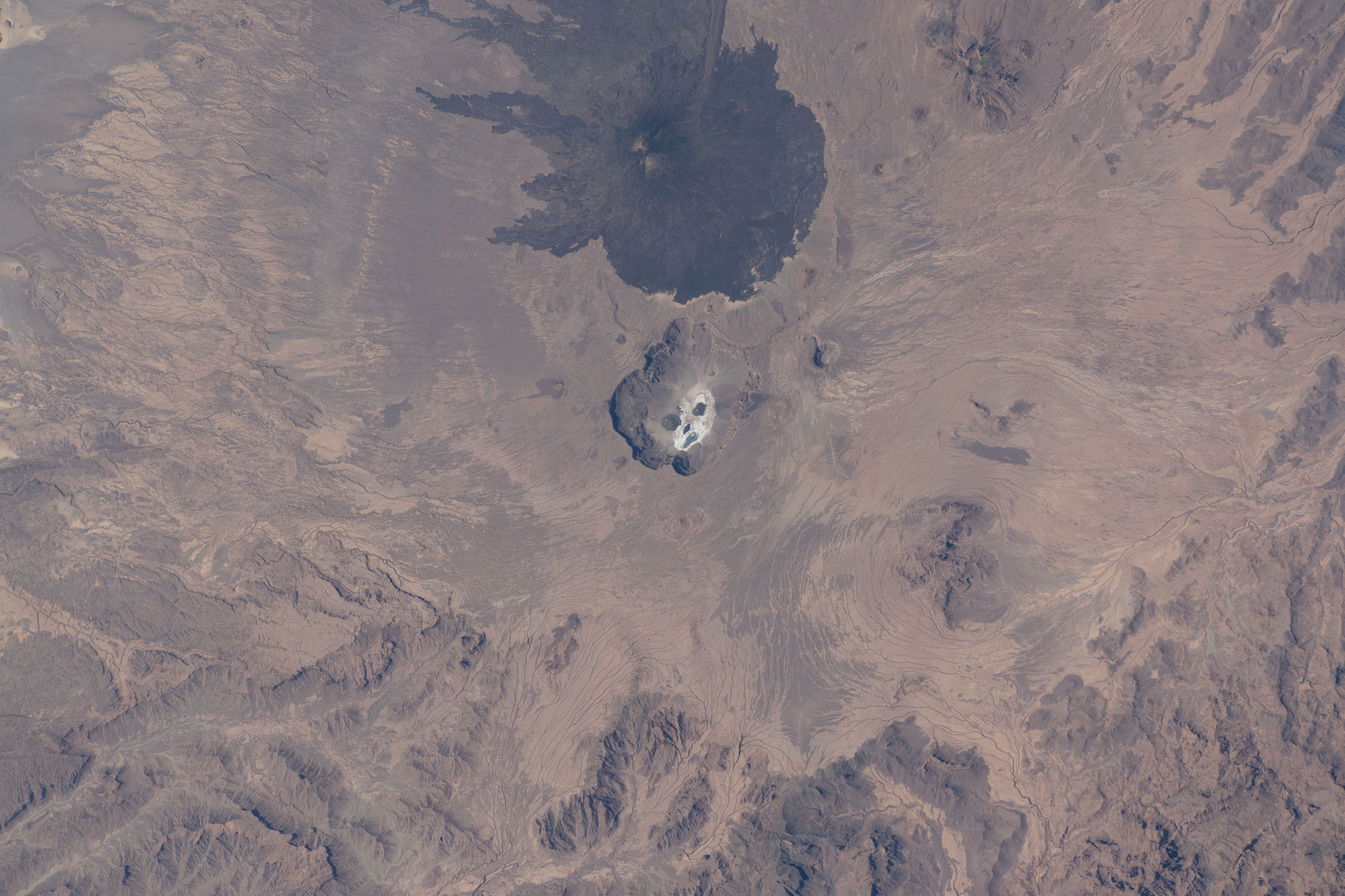 "The International Space Station was orbiting above the African nation ...